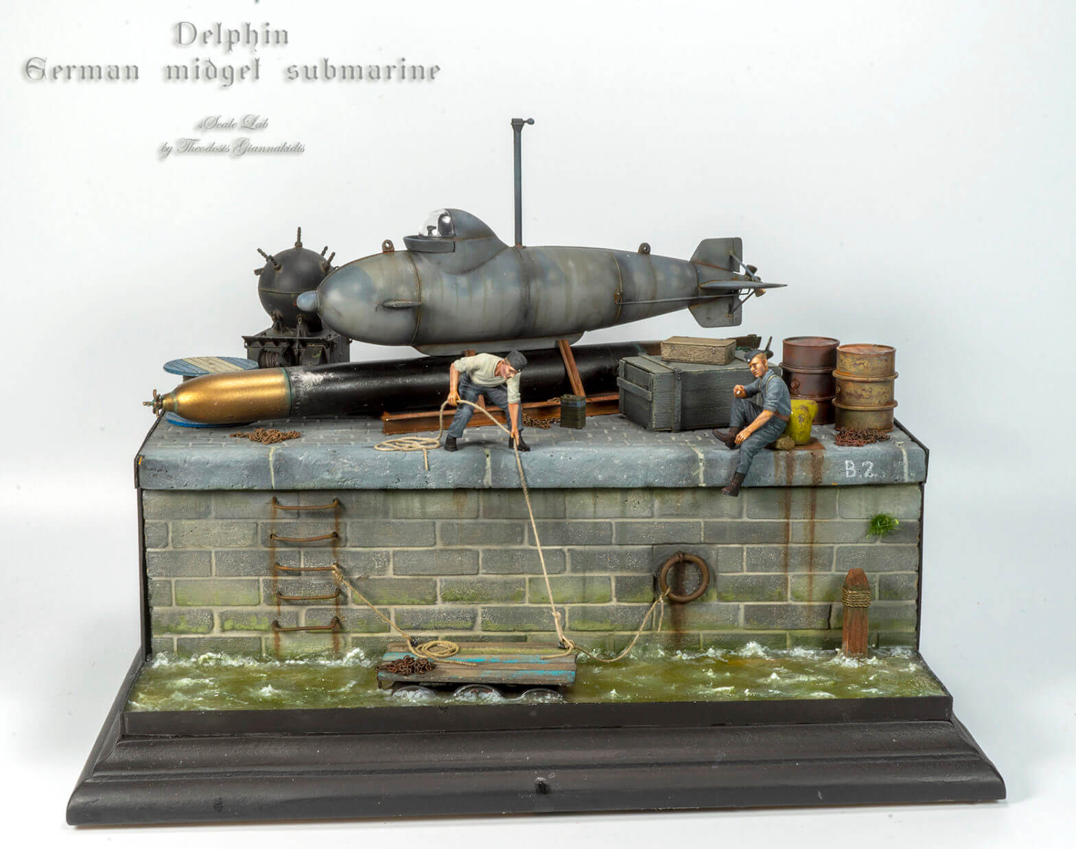 1/35 Delphin - I German midget submarine - SCALELAB