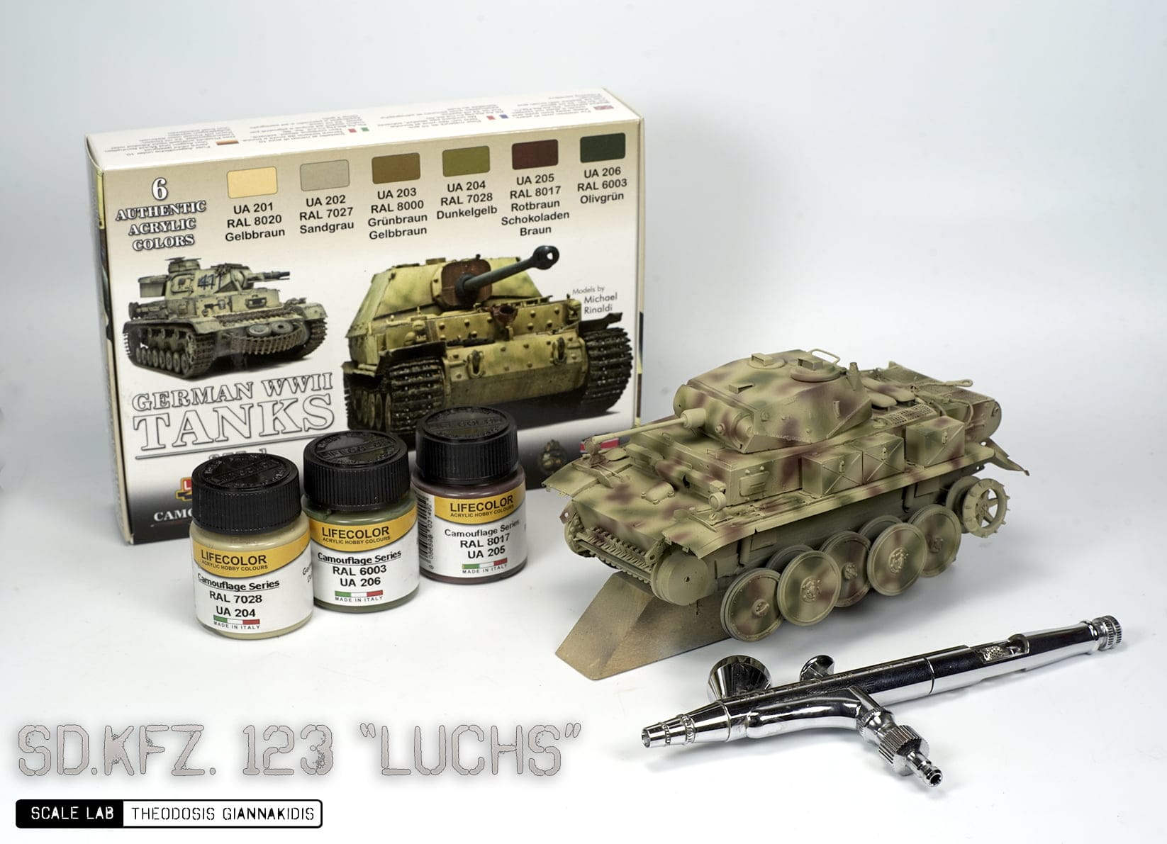 1/35 pzkpfw II ausf. L Luchs (Sd.Kfz. 123) Feldgendarmerie BMW R12 ...